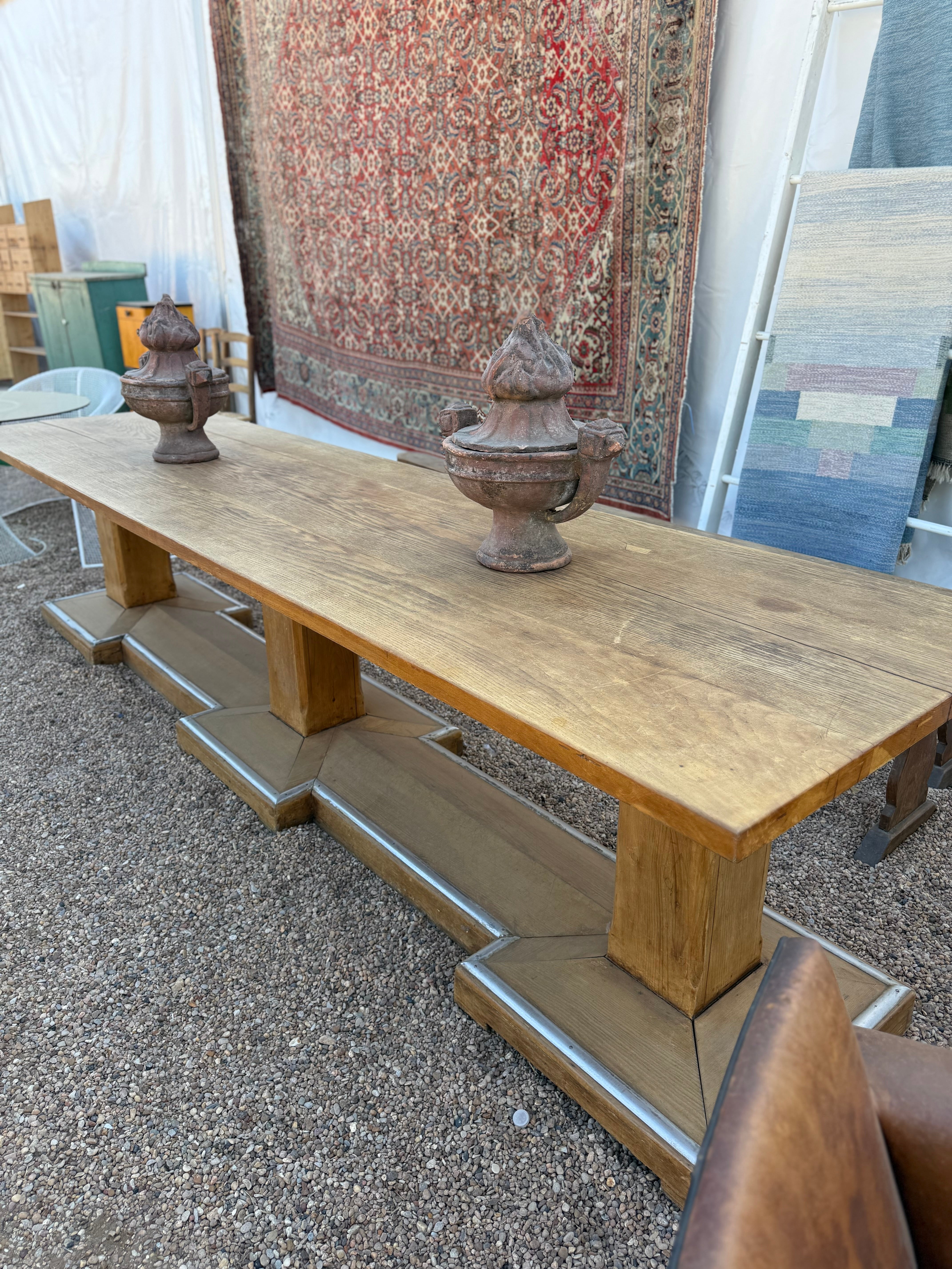 Swiss Refectory Table – TA Lorton