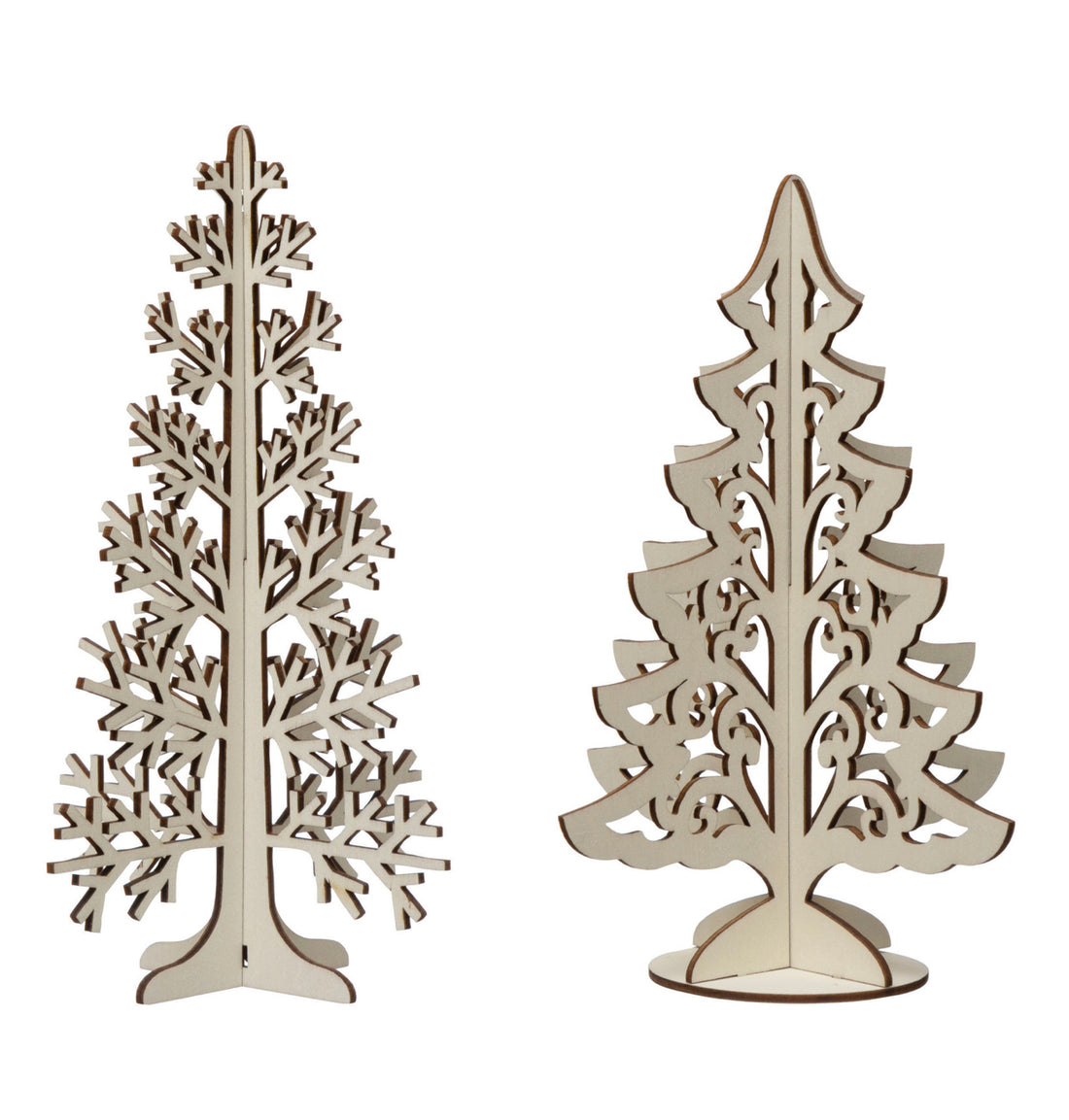 Wood Interlocking Laser Cut Tree – TA Lorton