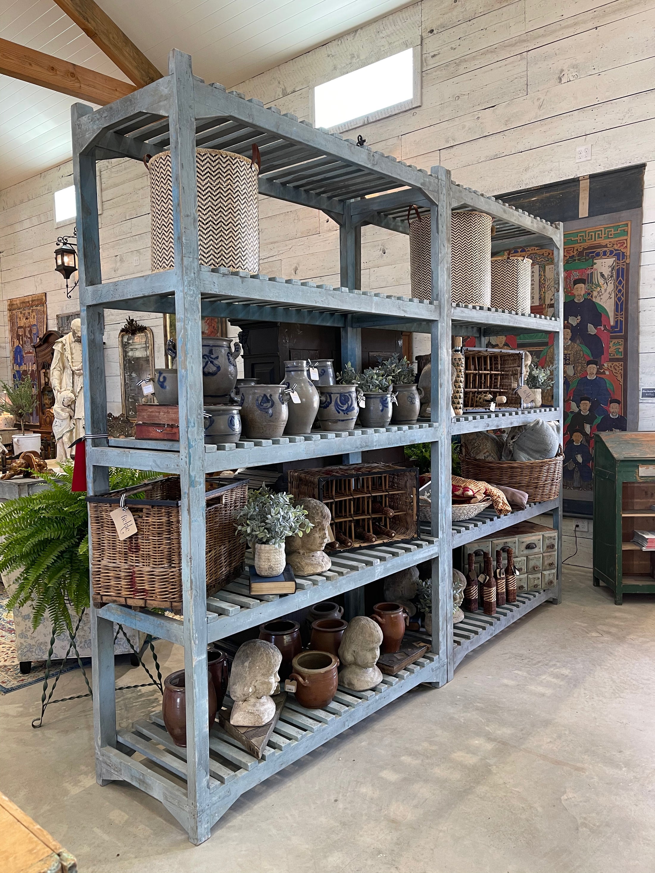 Large Blue Shelf – TA Lorton